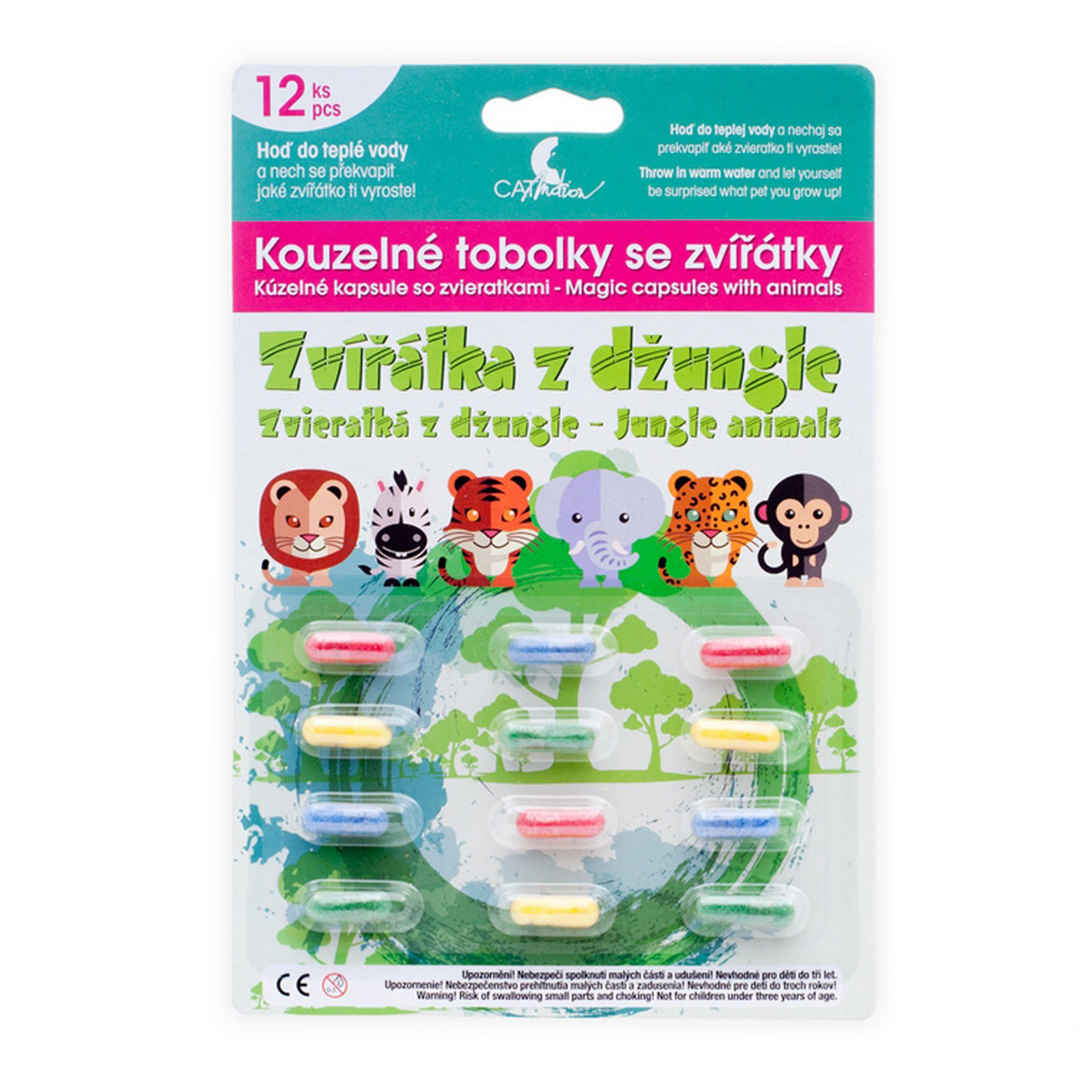 Magic capsules with animals – CatMotion